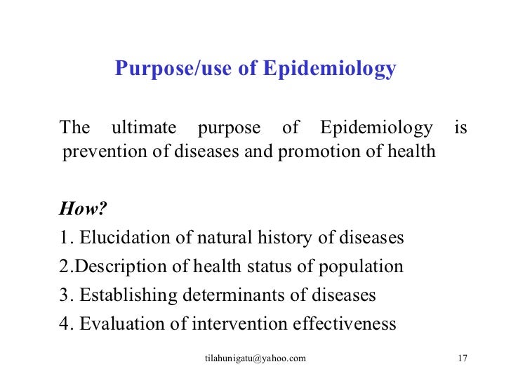 Basic Concepts And Principles Of Epidemiology Sai Swaroop Basic Concepts And Principles Of Epidemiology Sai Swaroop