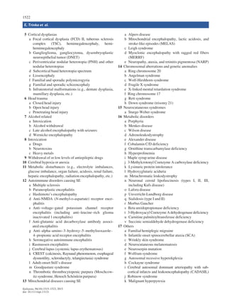 Epilepsia 2015 - trinka - a definition and classification of status ...
