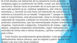 EPILEPSIA en urgencias y emergencias médicas | PPTX