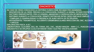 EPILEPSIA CLASIFICACION ETIOLOGIA Y MANEJO ....pptx