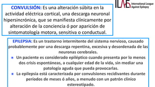 Epilepsia Dr. Ugarte | PPTX