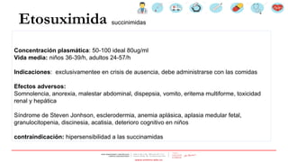 Epilepsia , tipos y tratamiento farmacológico | PPTX