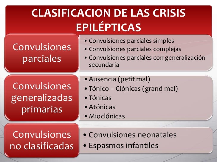 Epilepsia y clasificación