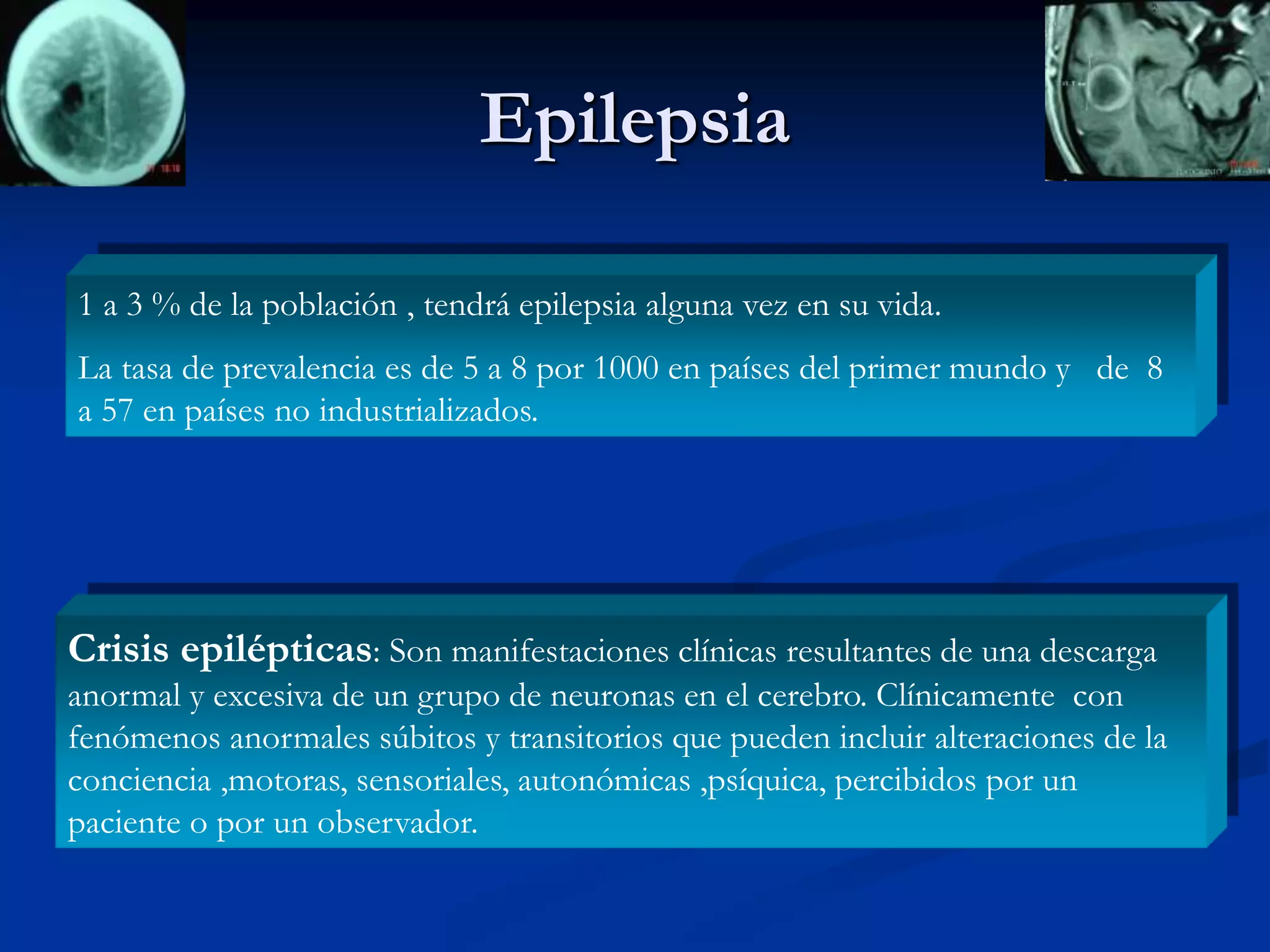 Epilepsia y sus definicones 2020 | PPT