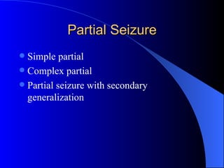 Epilepsy | PPT