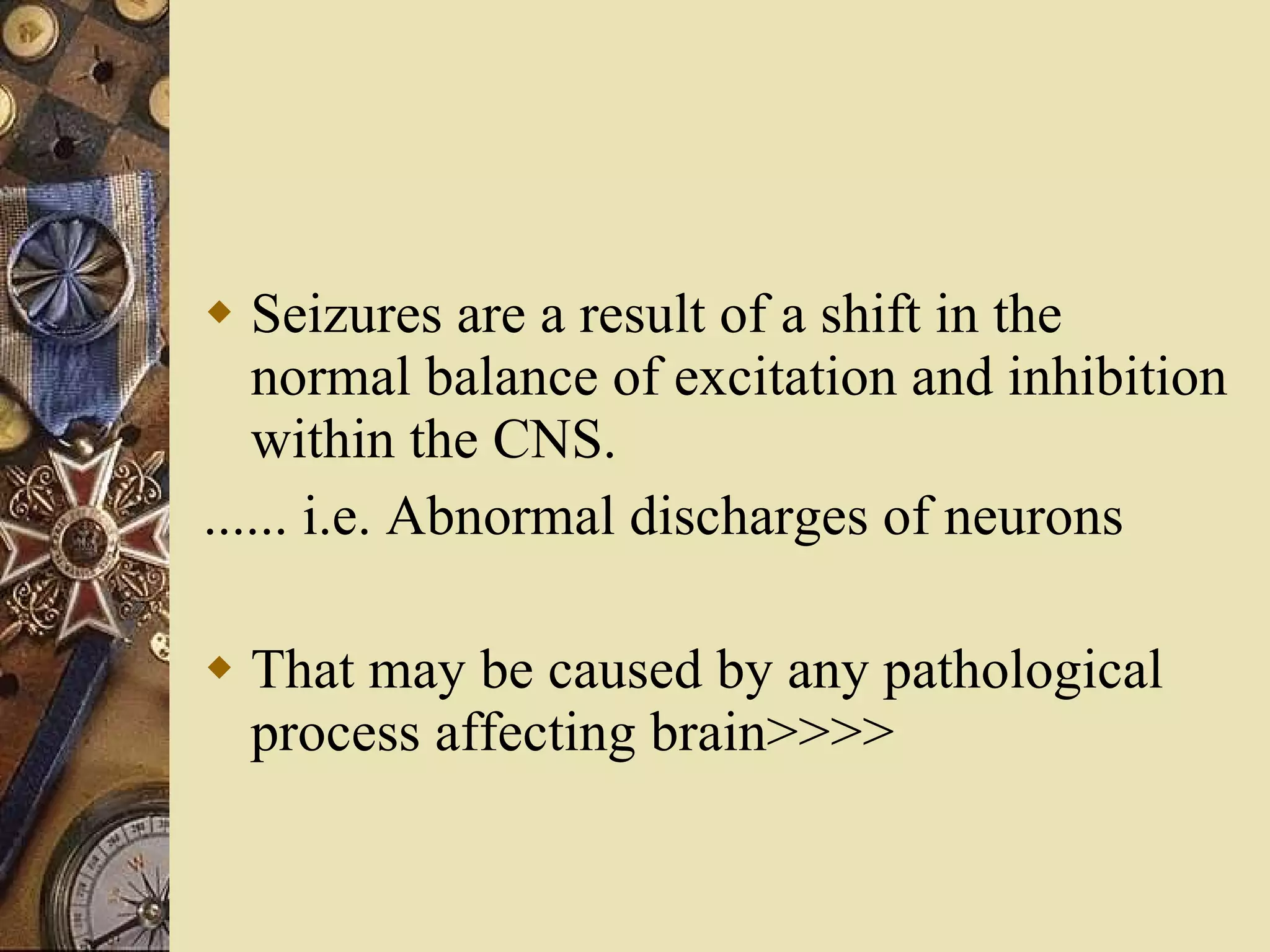 Epilepsy..... | PPT