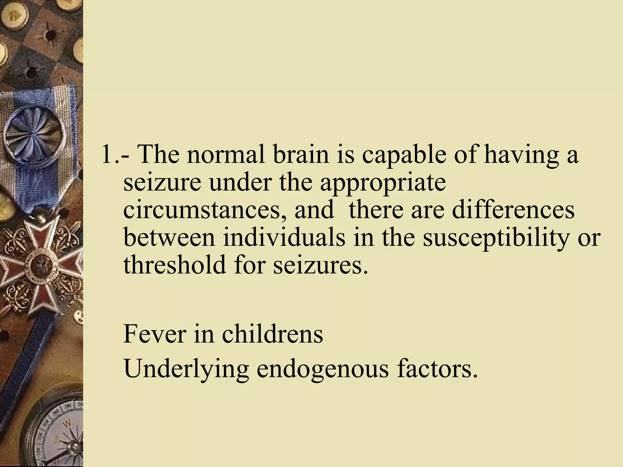 Epilepsy..... | PPT