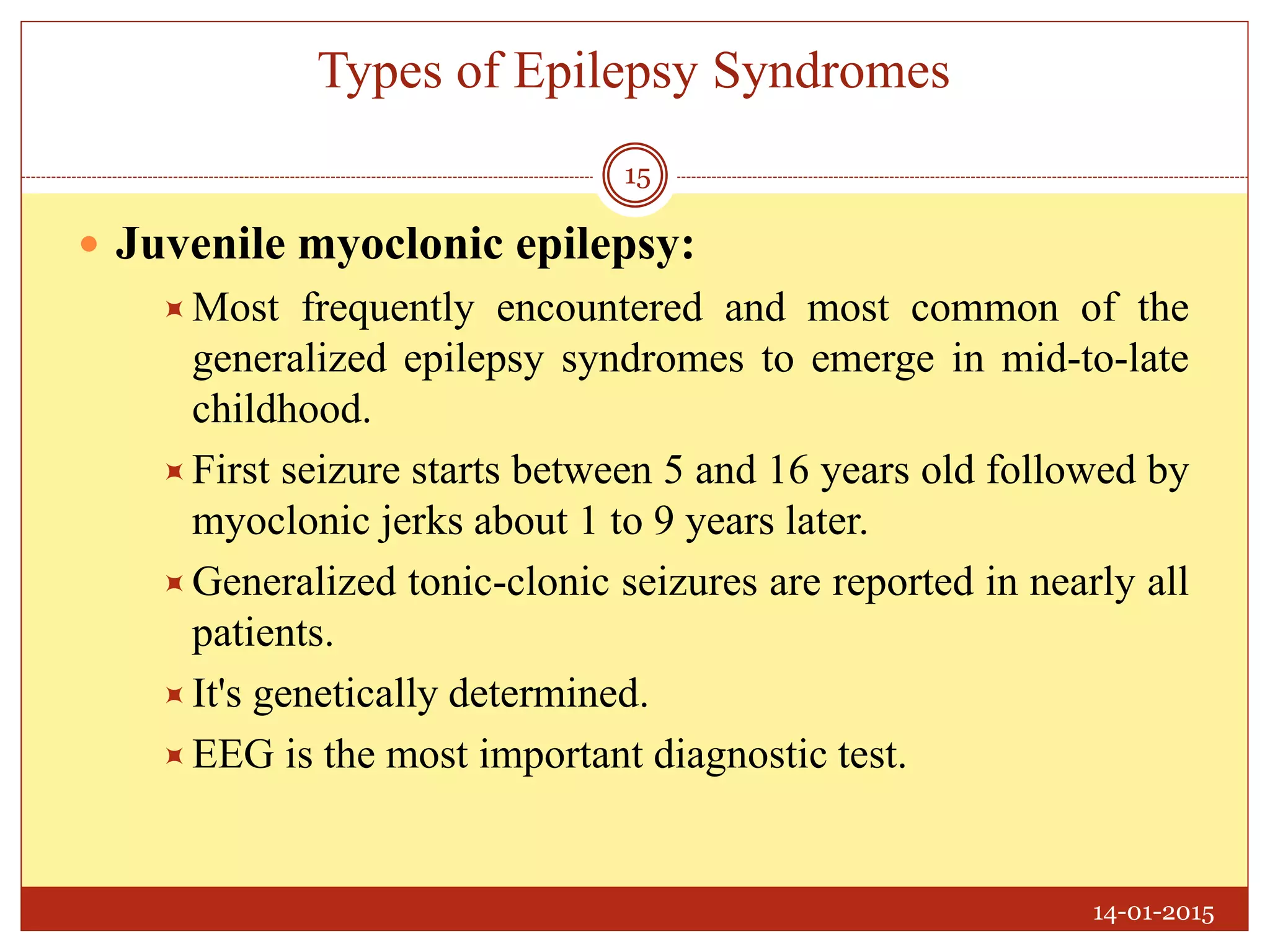 Epilepsy | PPTX