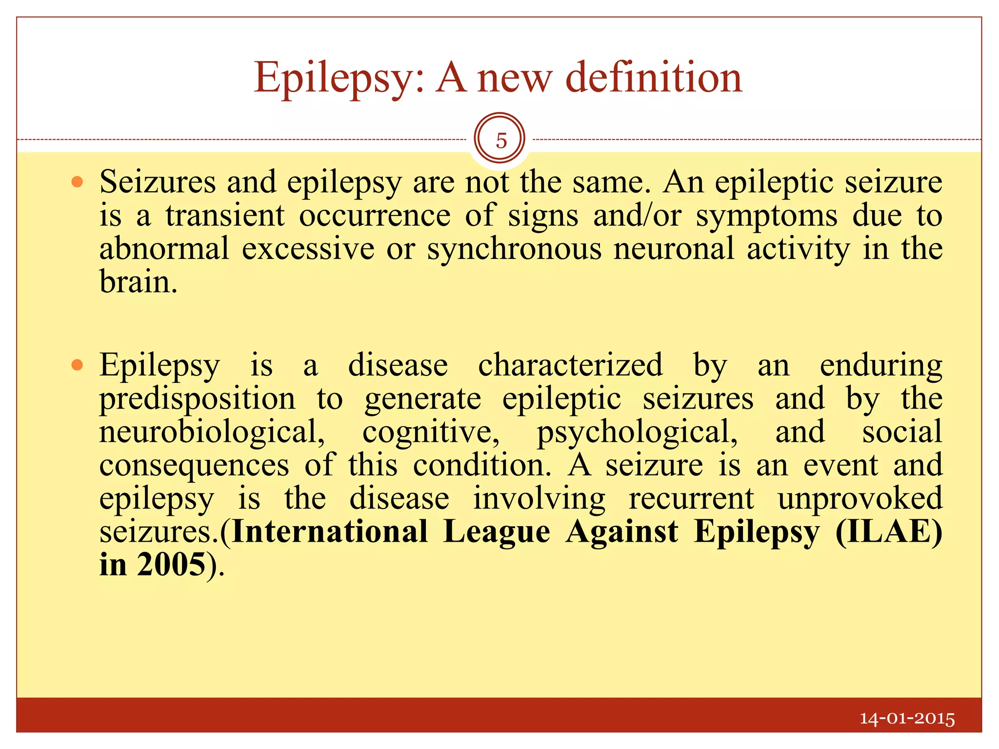 Epilepsy | PPTX