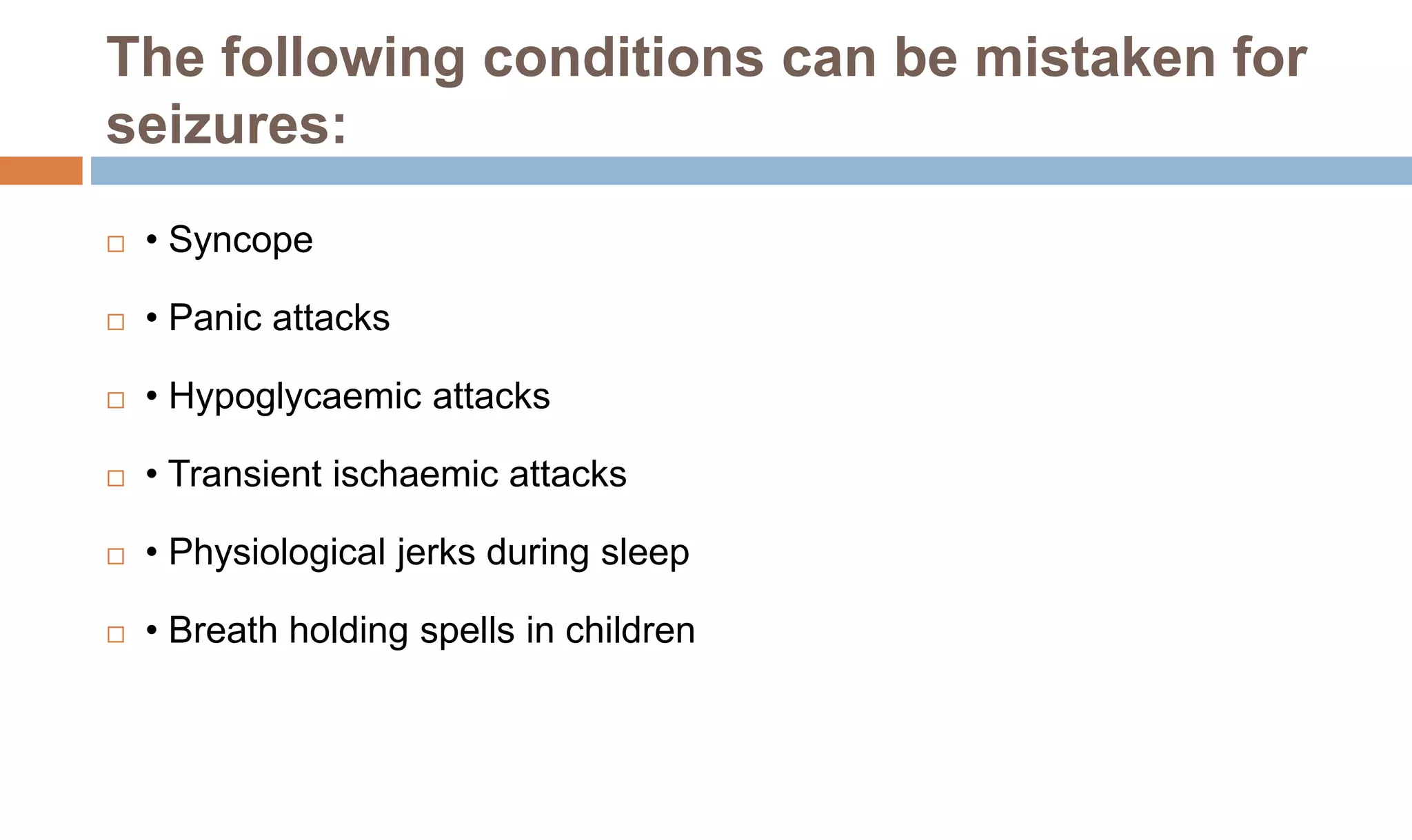 Epilepsy | PPTX