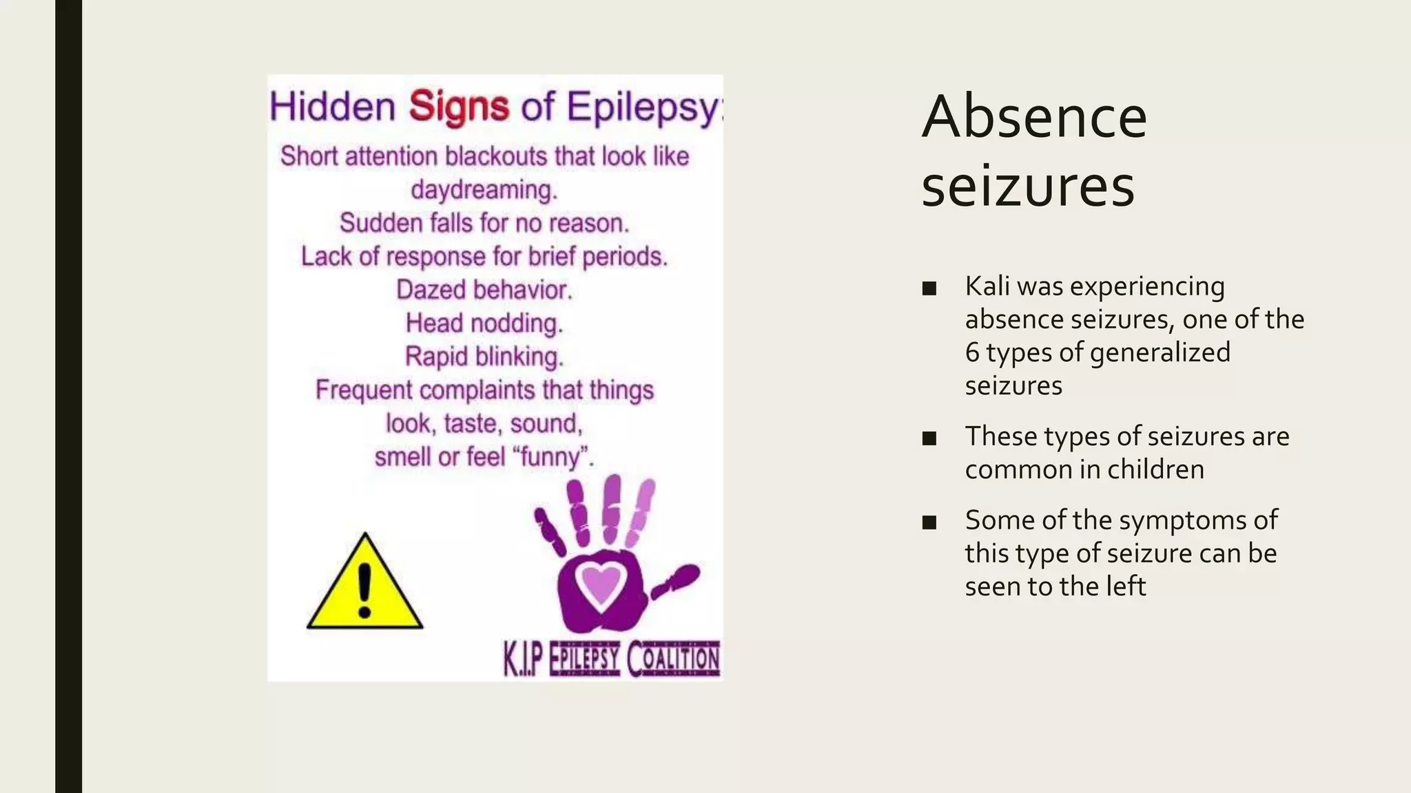 Epilepsy Case Study | PPTX