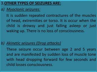 Epilepsy seizure | PPTX