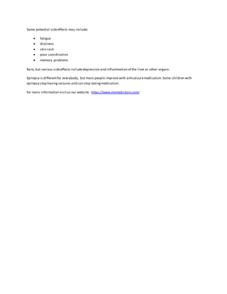 Epilepsy | DOCX