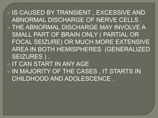 Epilepsy | PPTX