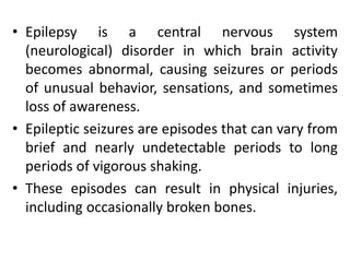 Epilepsy | PPTX