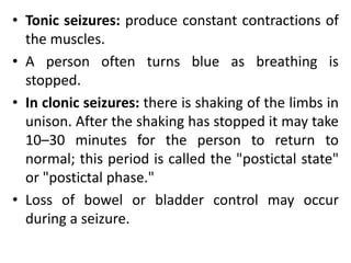 Epilepsy | PPT | Free download