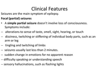 Teaching Lecture slide of Epilepsy.pptxfor nursing | PPT