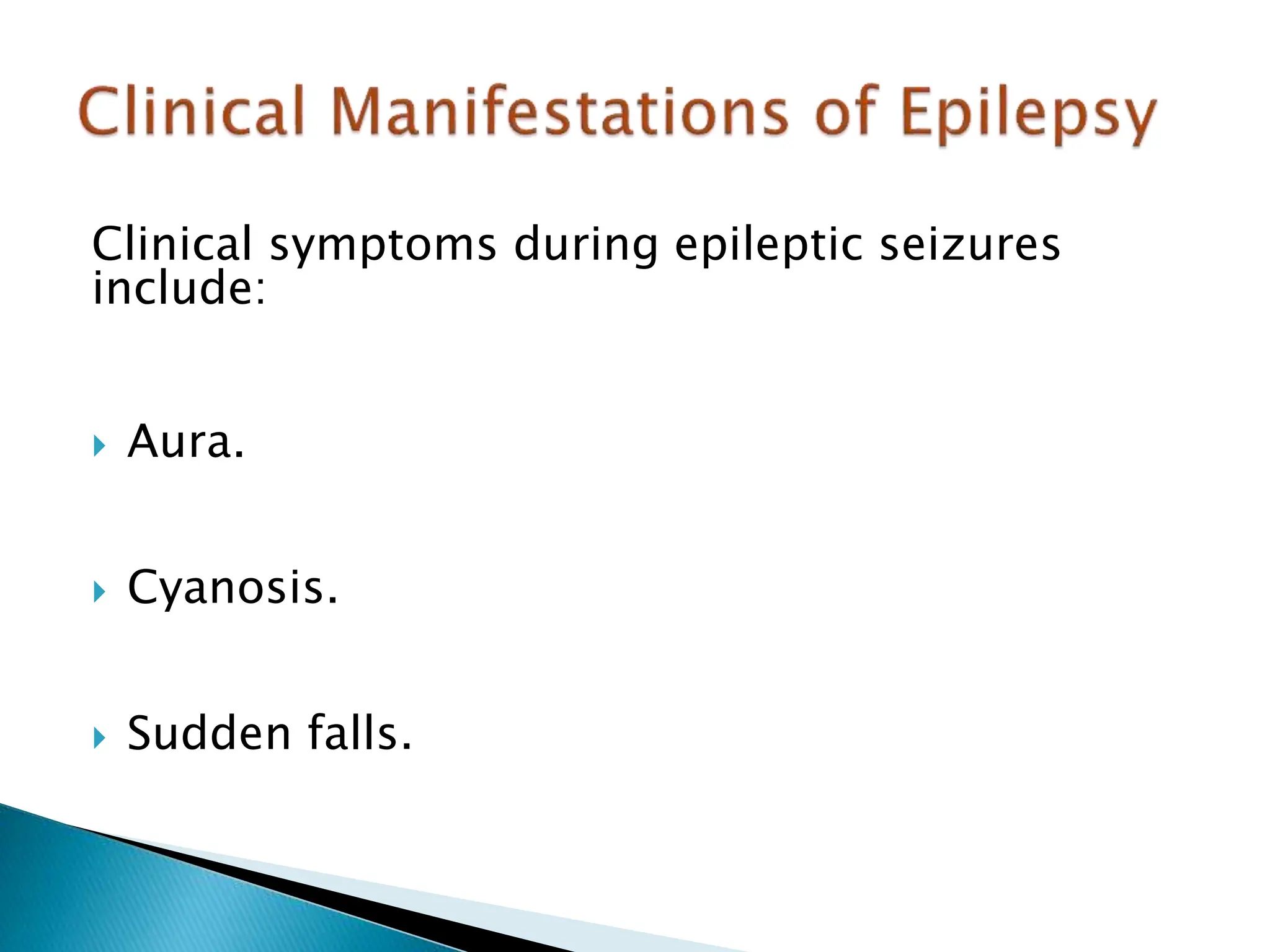 Introduction, types and drug treatment of Epilepsy | PPTX