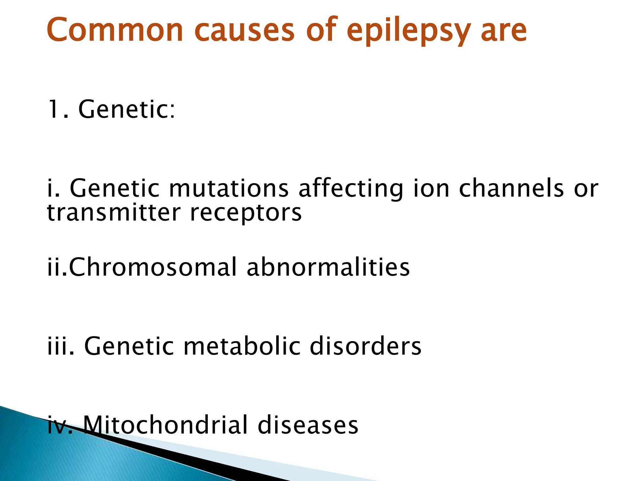 Introduction, types and drug treatment of Epilepsy | PPTX