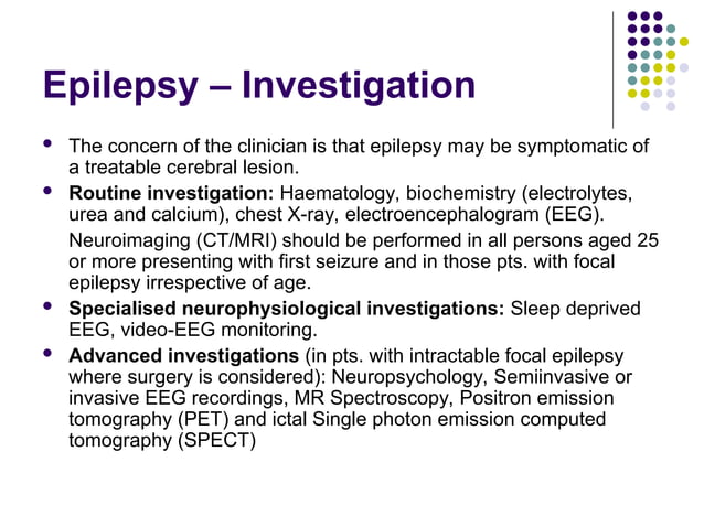epilepsy.ppt contains information on epilepsy | PPT | Brain and Nervous ...