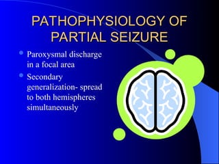 EPILEPSY is a disorder in which nerve cell activity in the brain is ...