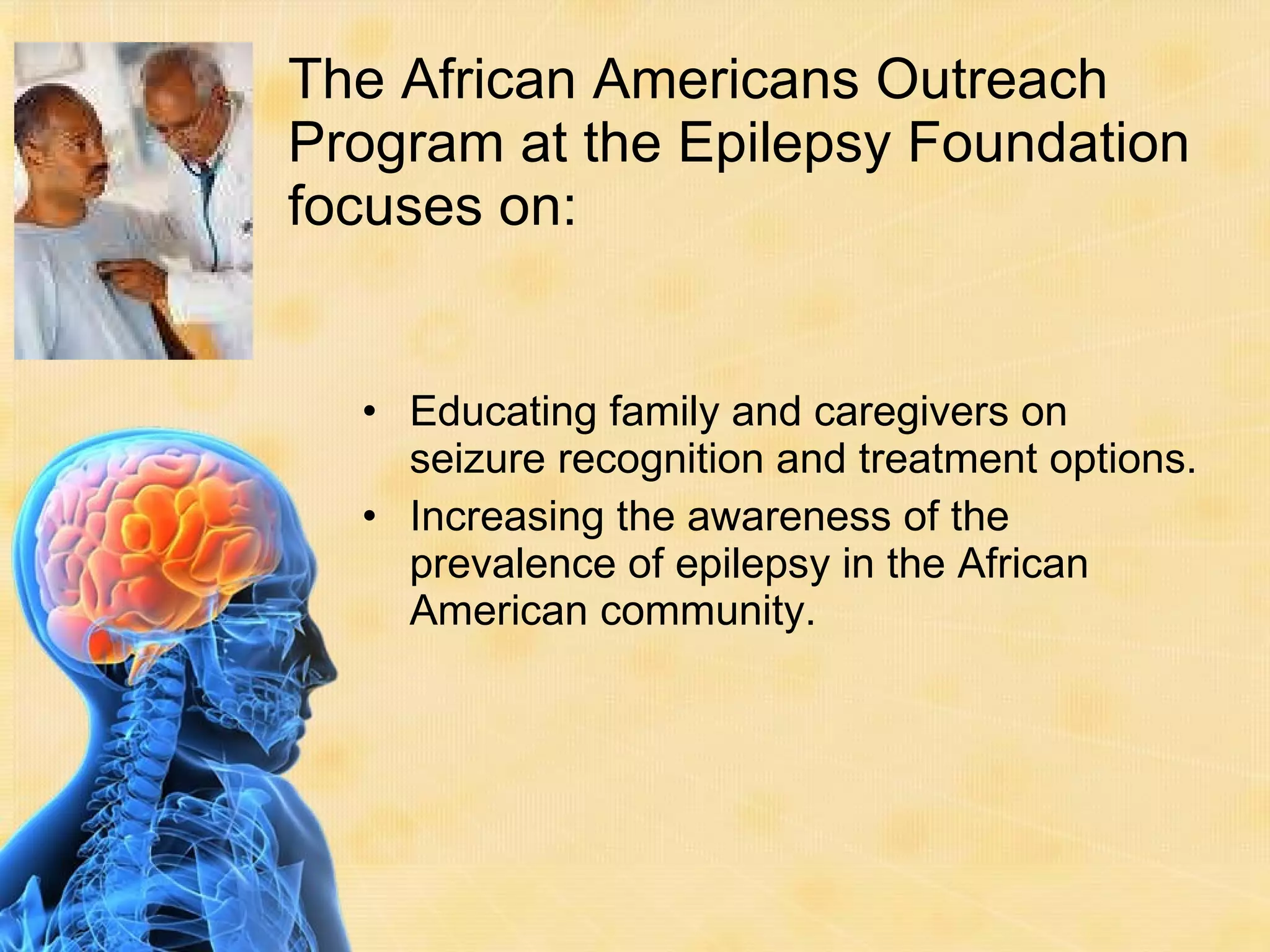 Epilepsy In The African American Community | PPT