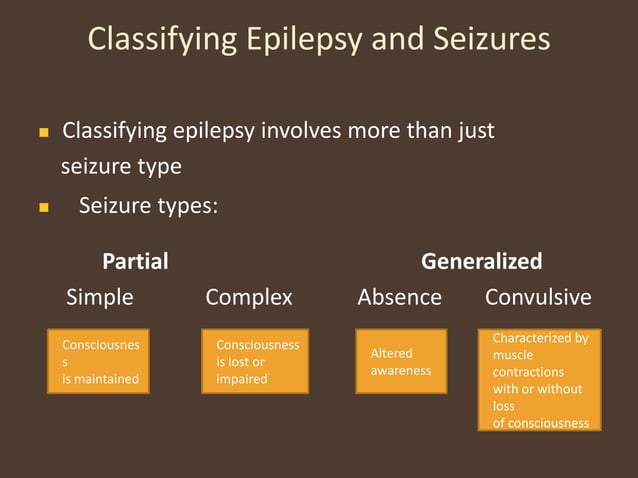 Epilepsy Presentation | PPTX