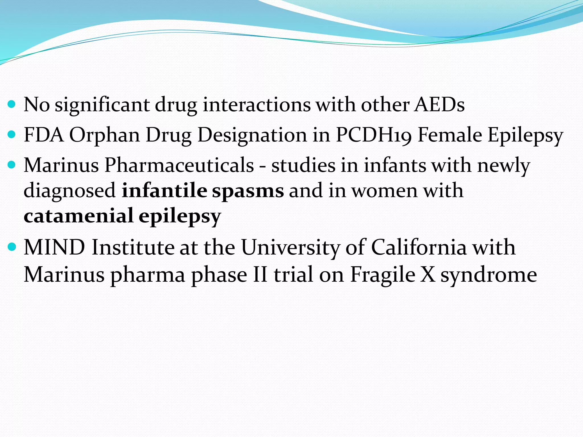 Epilepsy recent advances and existing pharmacotherapy | PPTX