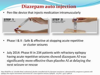 Epilepsy recent advances and existing pharmacotherapy | PPTX