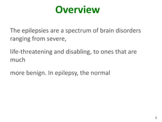 Epilepsy | PPTX