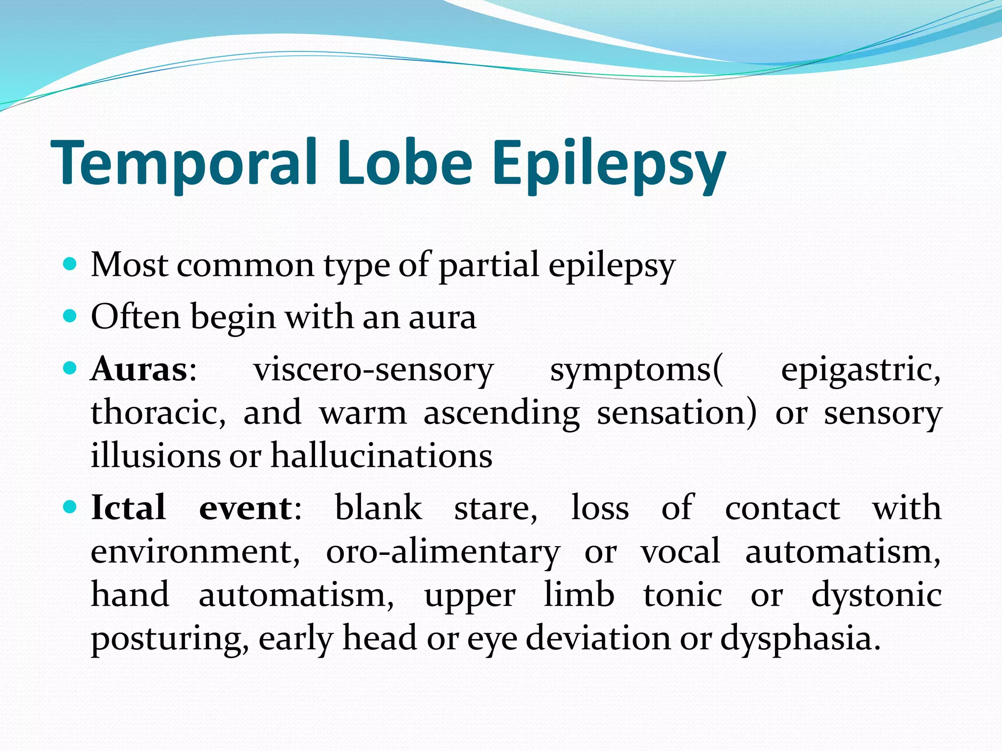 Epilepsy 6th Year Clerkship.pptx | Brain and Nervous System Disorders ...