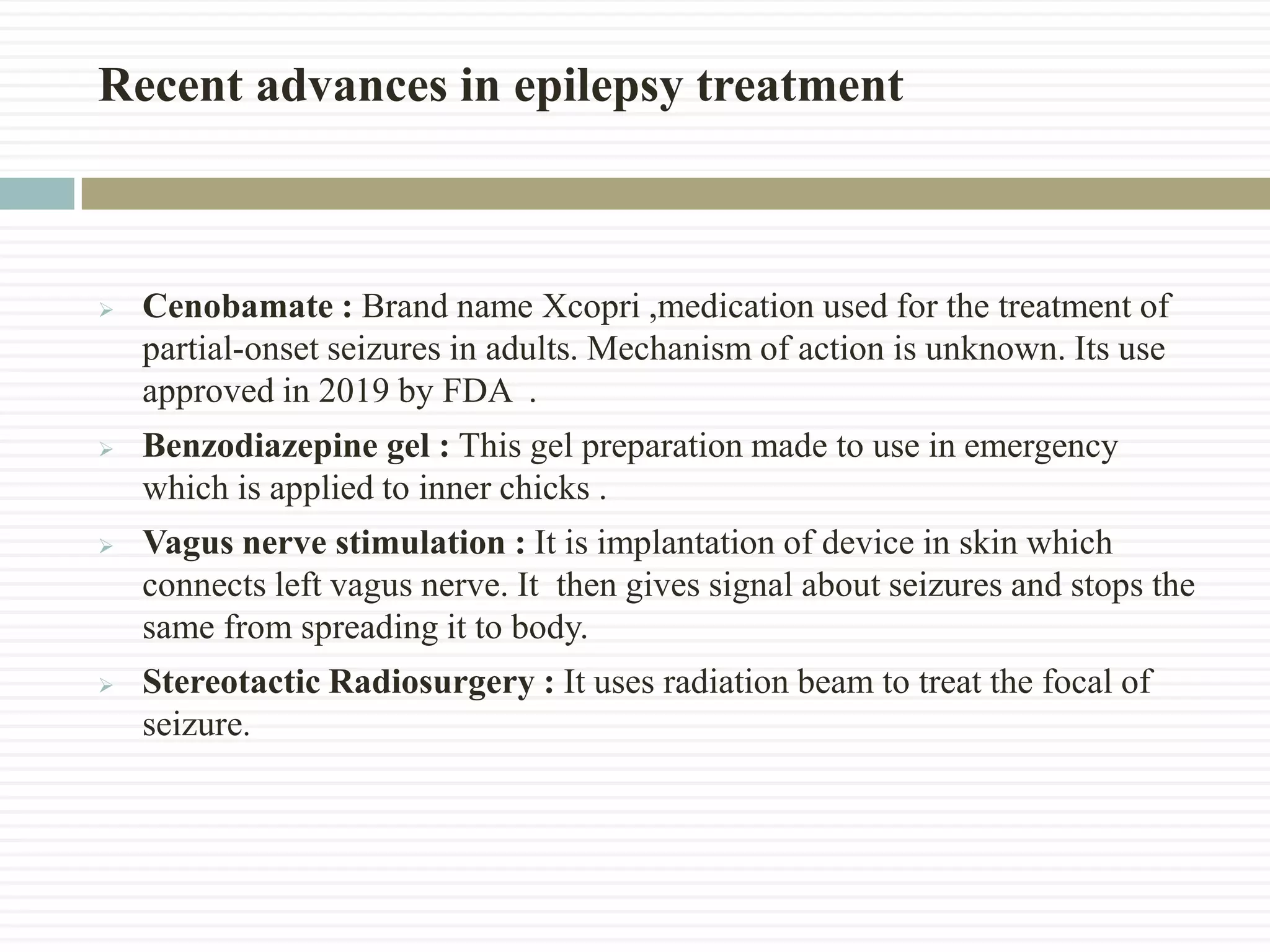 Epilepsy and antiepileptic drugs | PPT