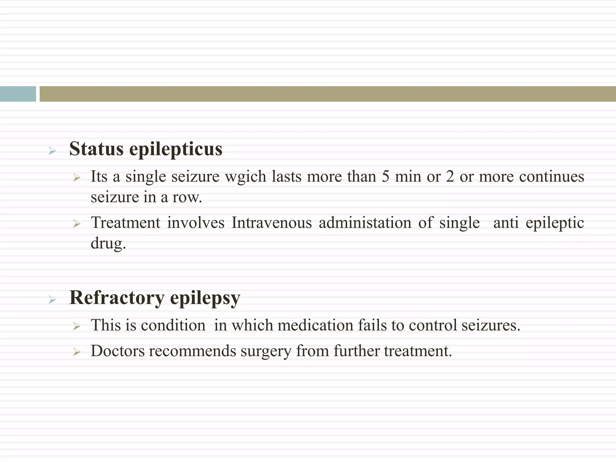 Epilepsy and antiepileptic drugs | PPT