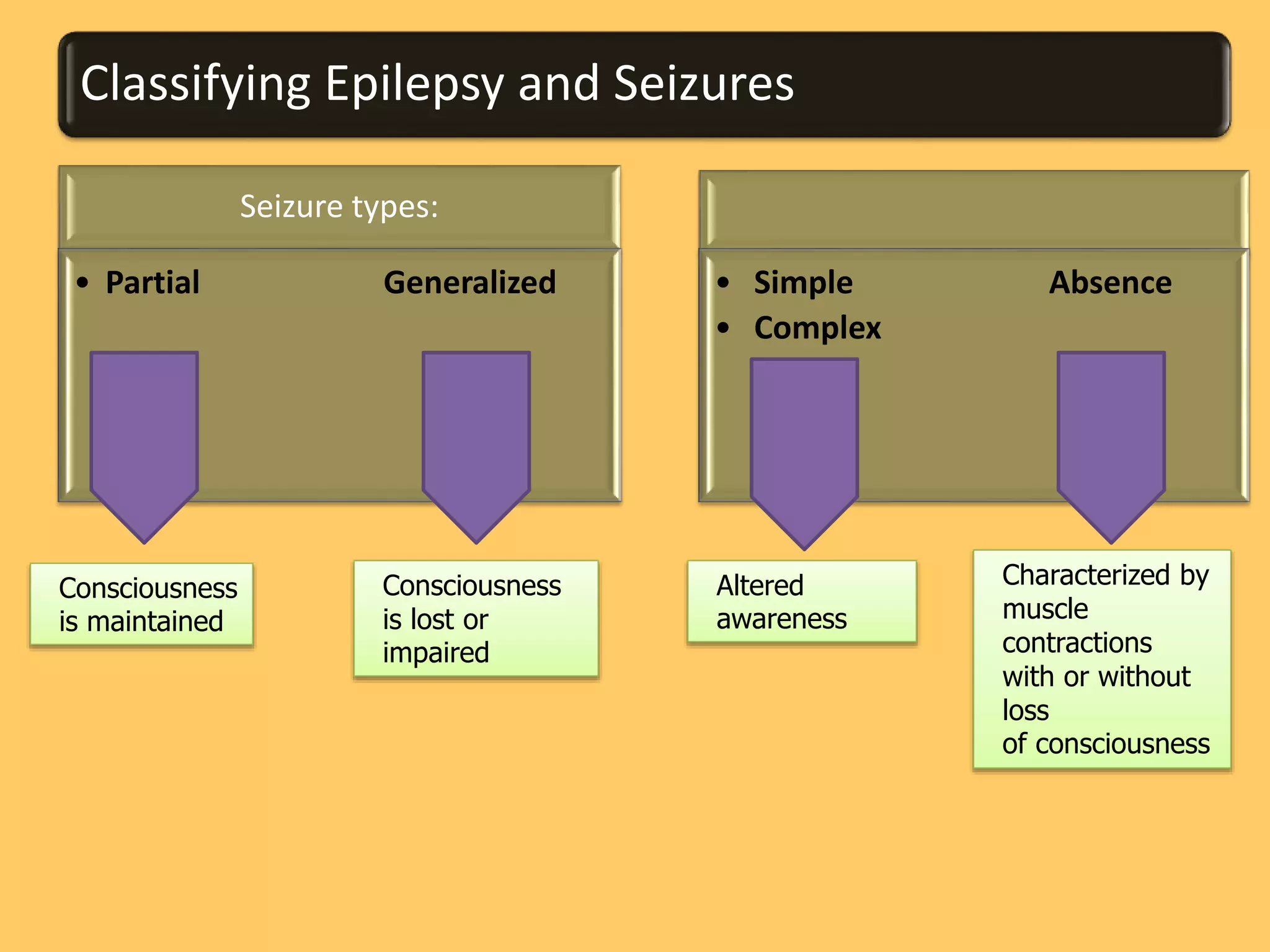 Epilepsy and its management (ppt) | PPTX