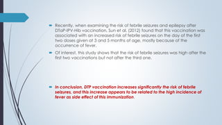 Epilepsy and vaccinations | PPT