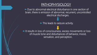 seizure / Epilepsy - Neurological Disorder | PPTX