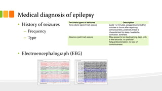 Epilepsy case study presentation | PPTX