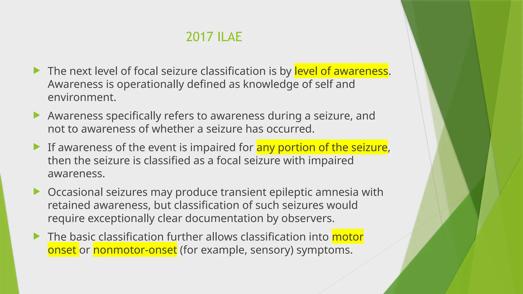 Epilepsy classification 2.pptx by sms hospital | PPTX