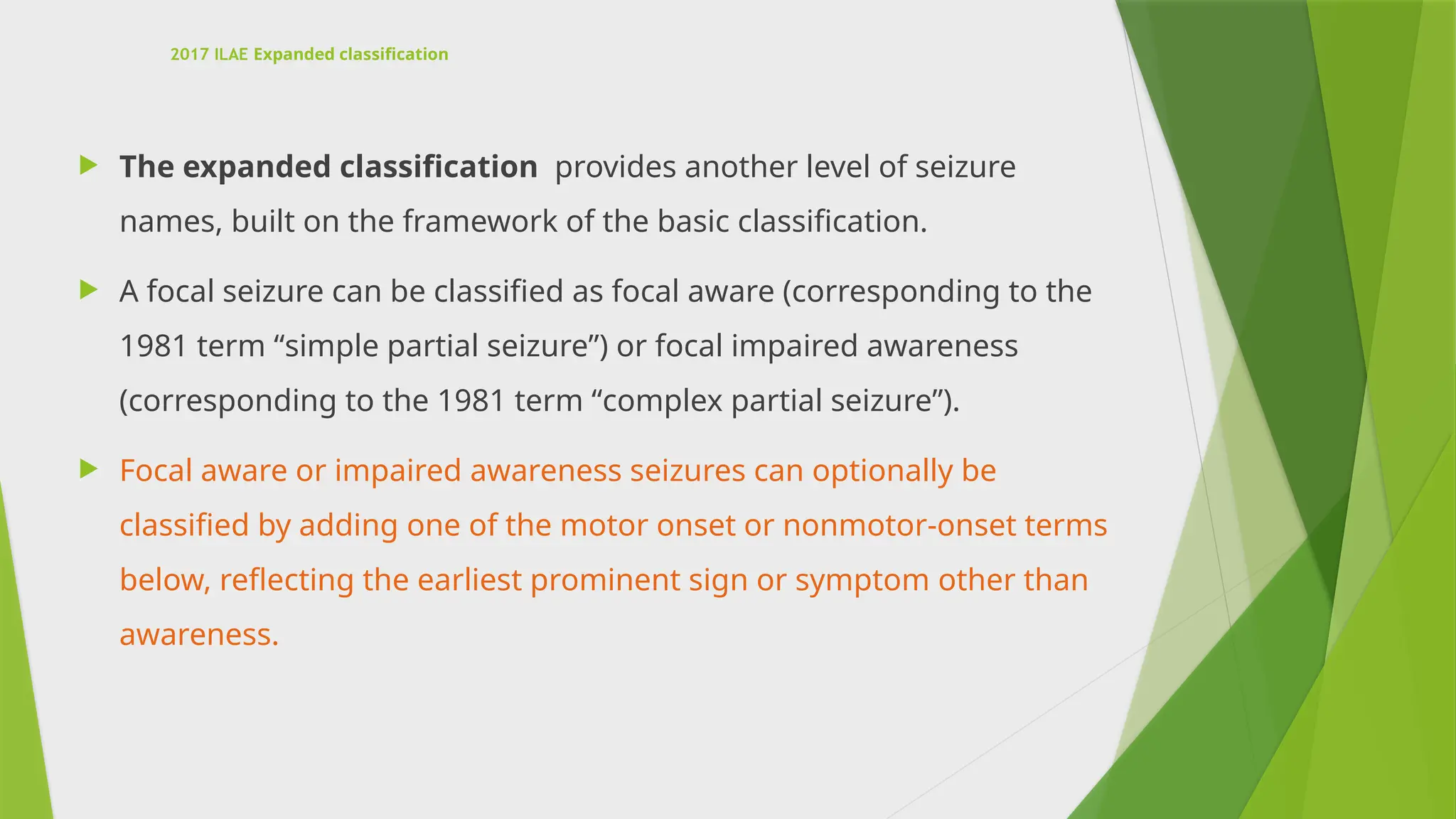 Epilepsy classification 2.pptx by sms hospital | PPTX