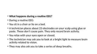 EPILEPSY & EEG types and management its uses | PPTX