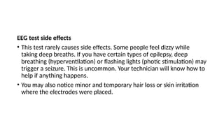EPILEPSY & EEG types and management its uses | PPTX