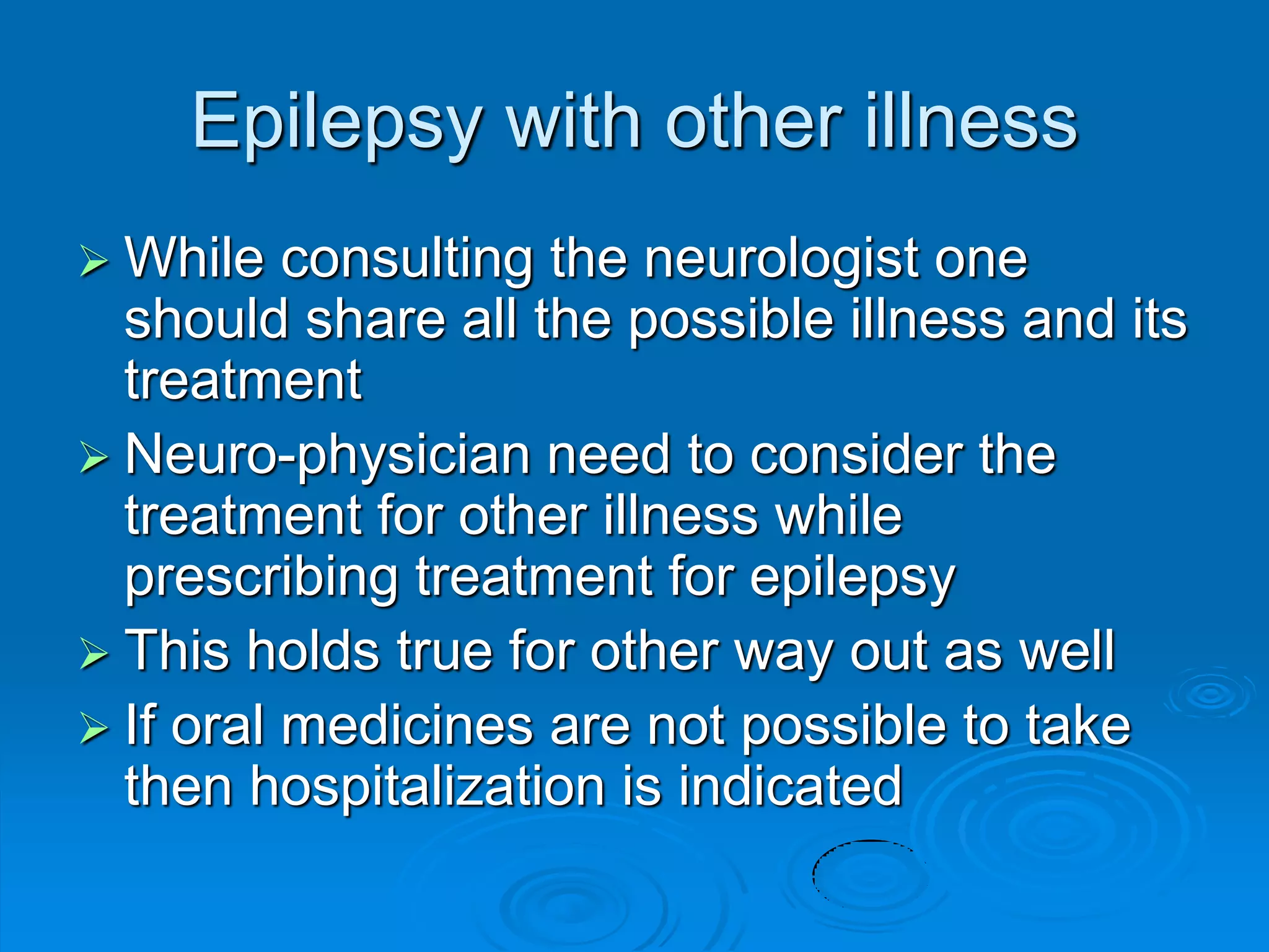 Epilepsy General information in English | PPT