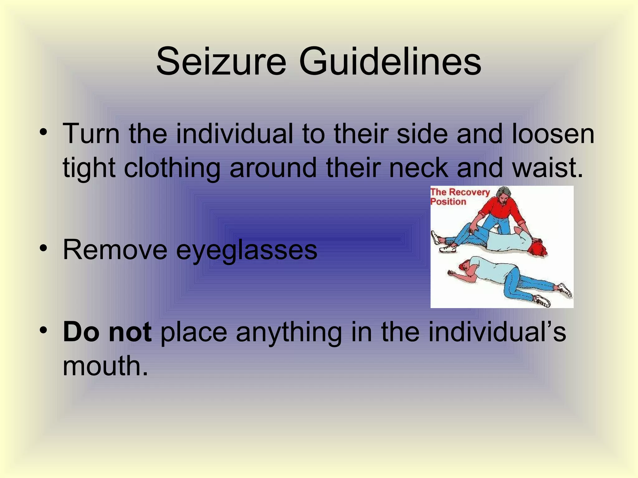 Epilepsy first aid | PPT