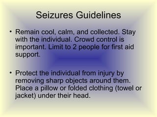 Epilepsy first aid | PPT