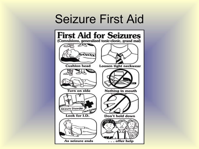 Epilepsy first aid | PPT | First Aid | Injuries