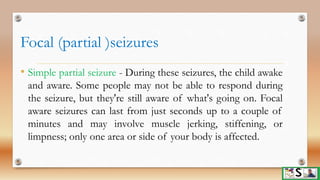 Epilepsy in children english | PPT