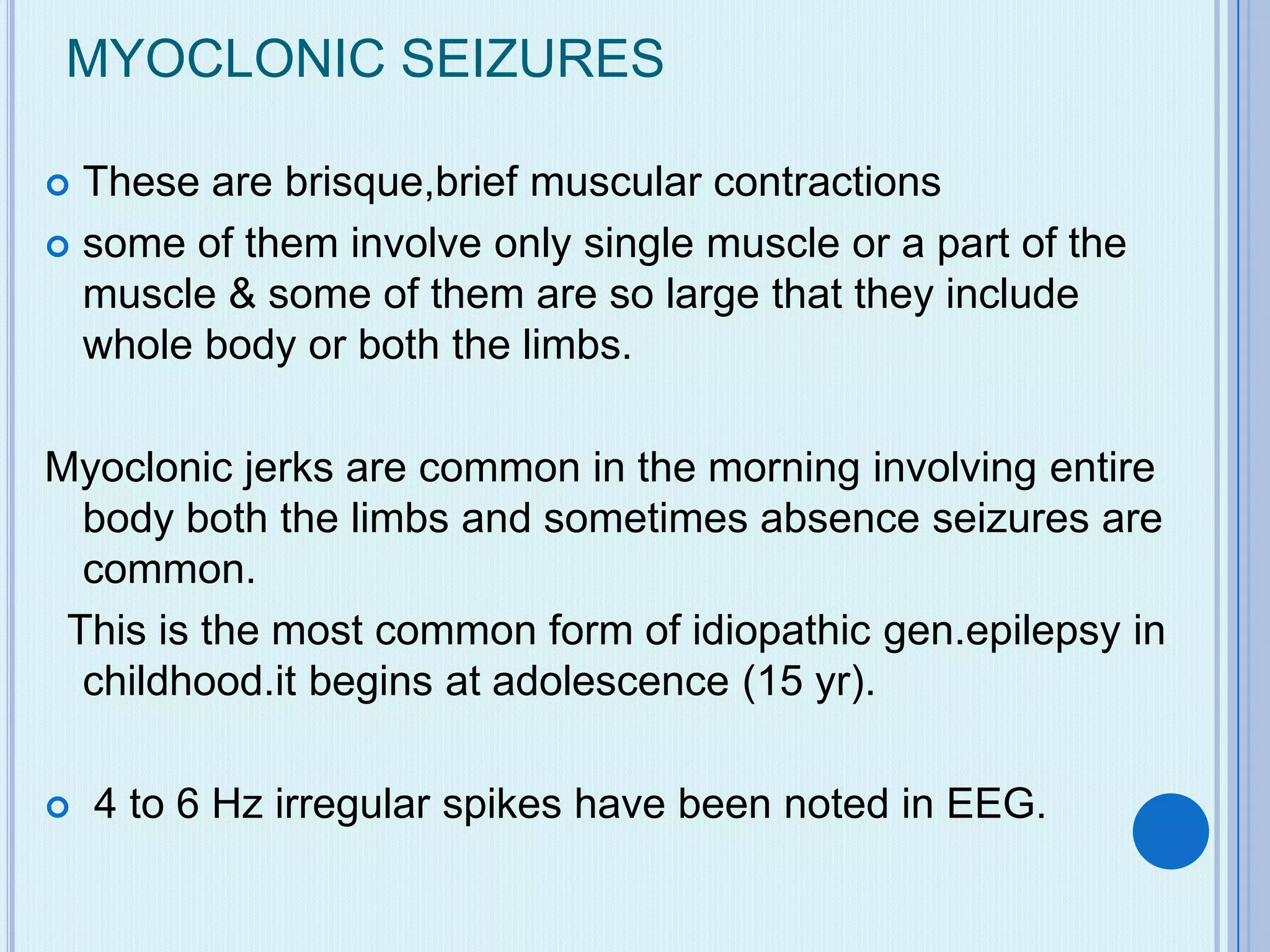 Epilepsy in children by Dr.Shanti | PPTX