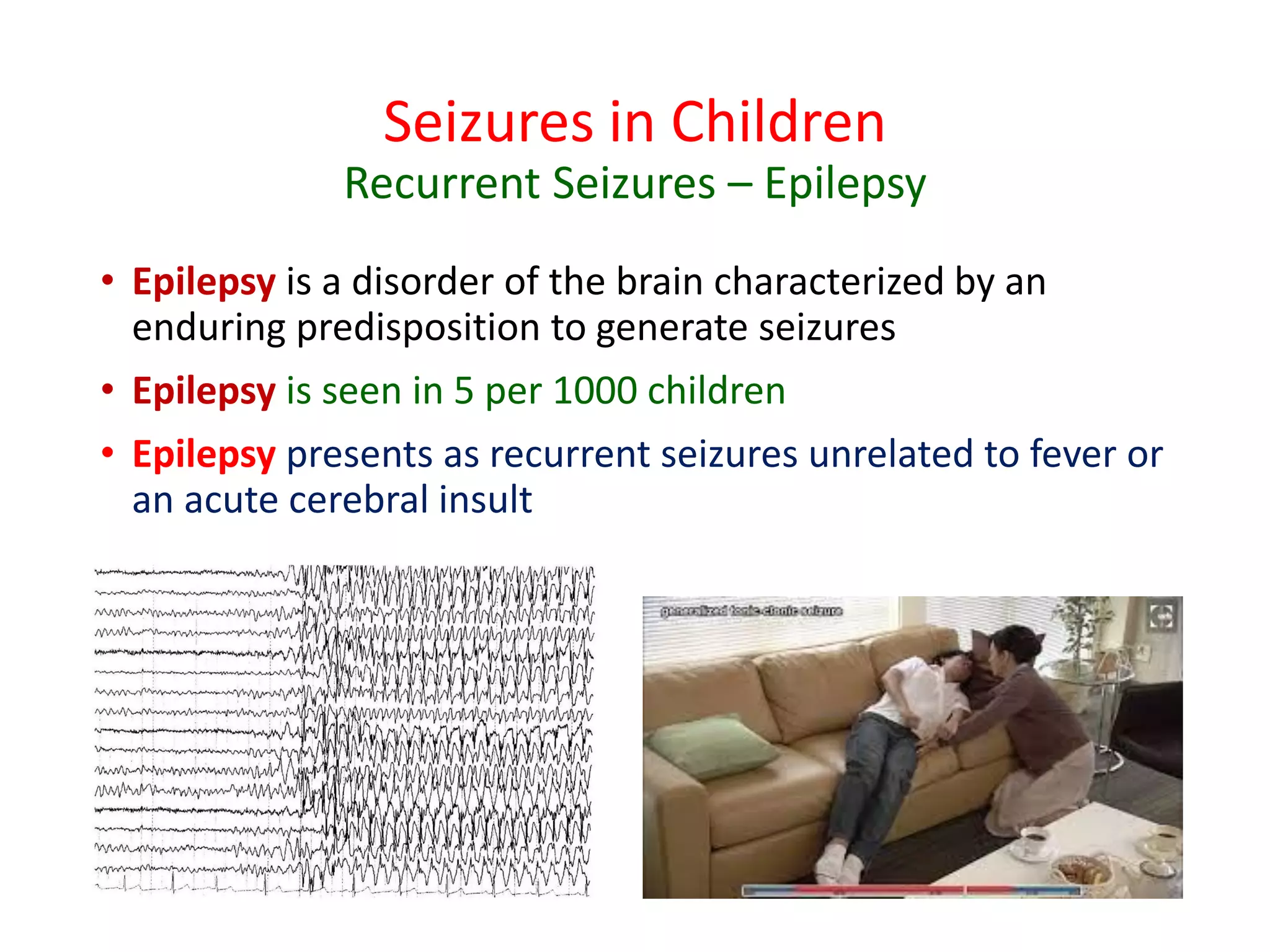 Epilepsy in children 2021 | PDF