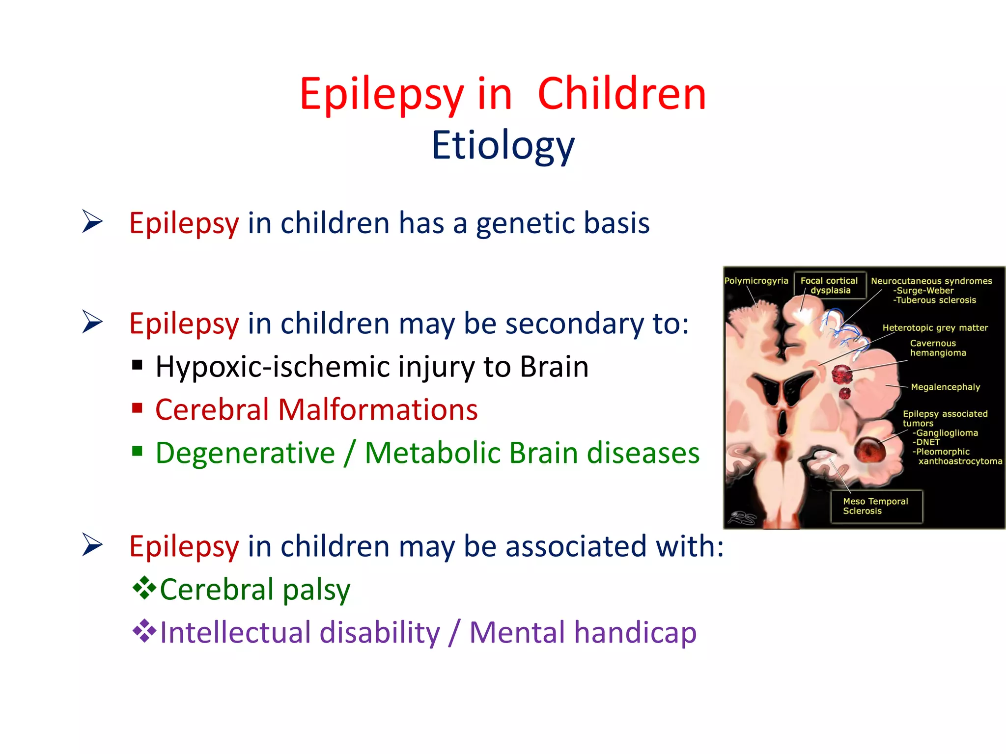 Epilepsy in children 2021 | PDF