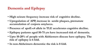 Epilepsy in the elderly | PPTX